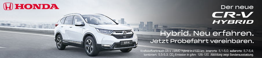 CR-V Hybrid banner — Autohaus Stierle